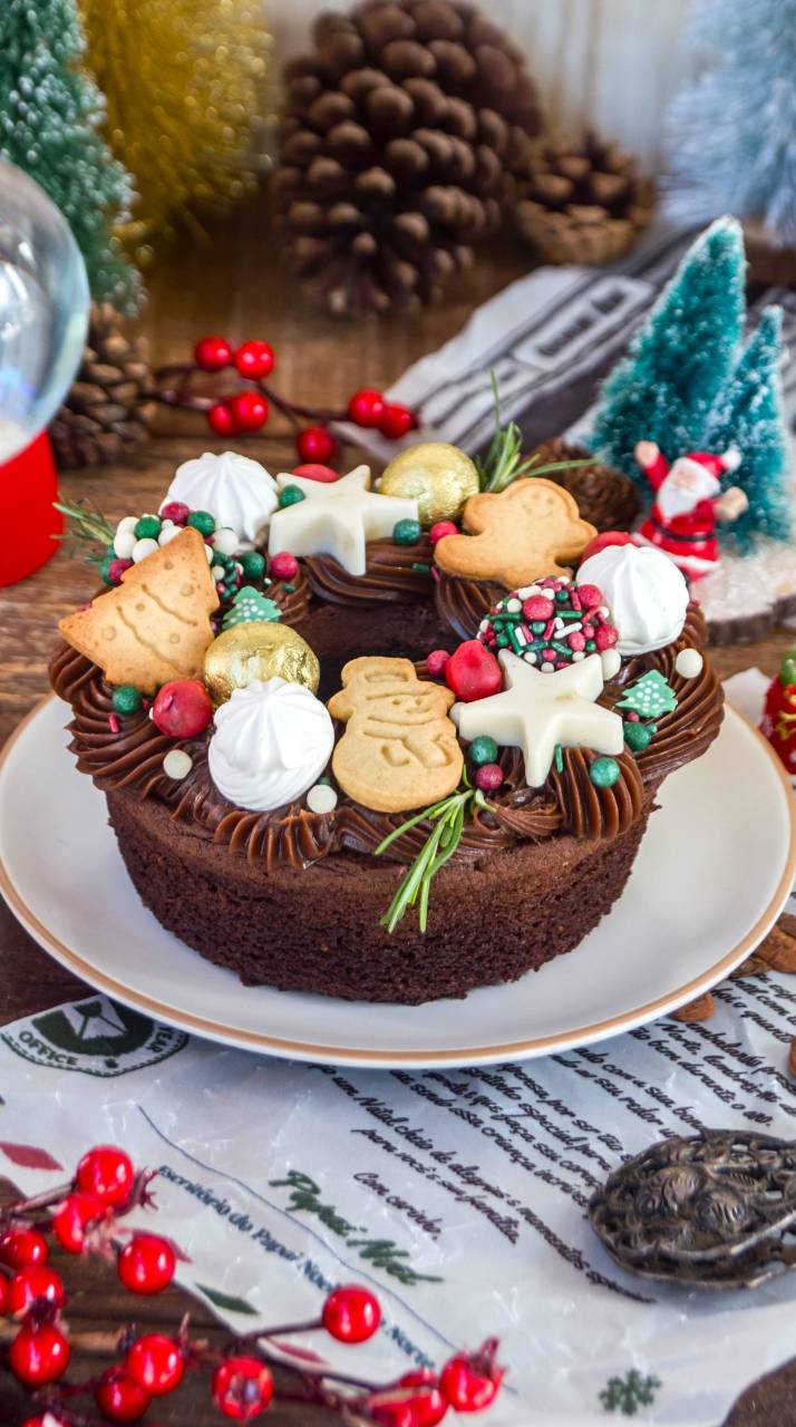 Bolo Decorado Natalino